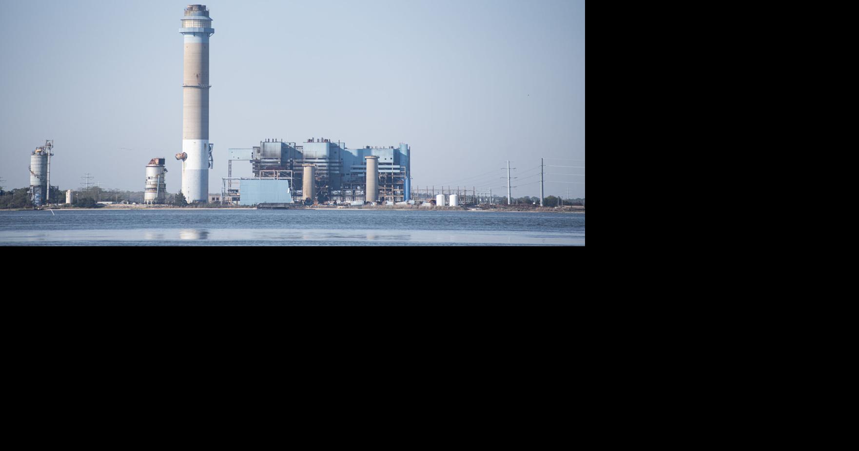 B.L. England boiler building implosion