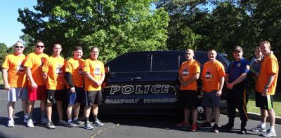 Galloway PD carries the torch