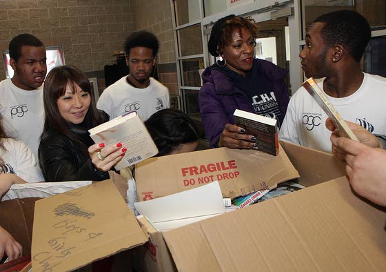 ACHS's Peer Group Connection shares books, its love of reading