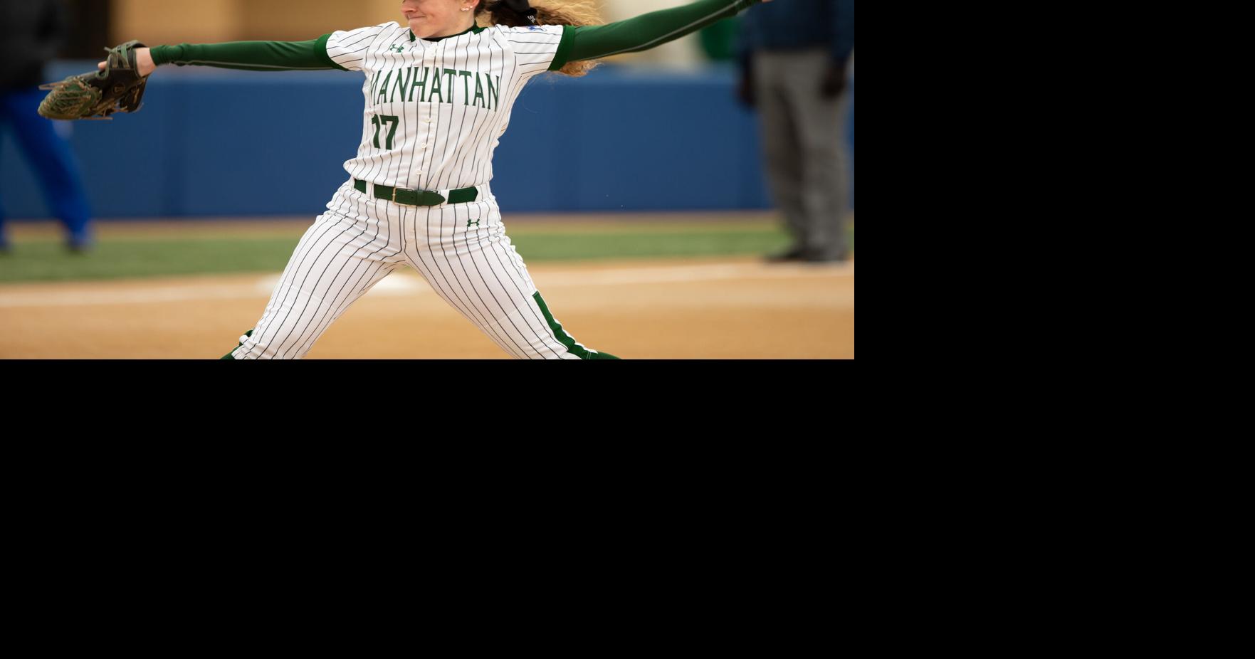 Jessie Rising goes 3-0 for Manhattan, earns weekly pitching award ...