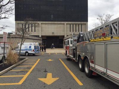 Atlantic City fire department responds to fire at City Hall