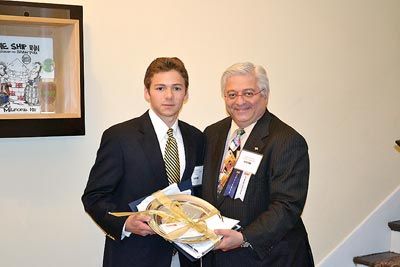 Dylan Rutherford receives Garden State Silver Plate scholarship