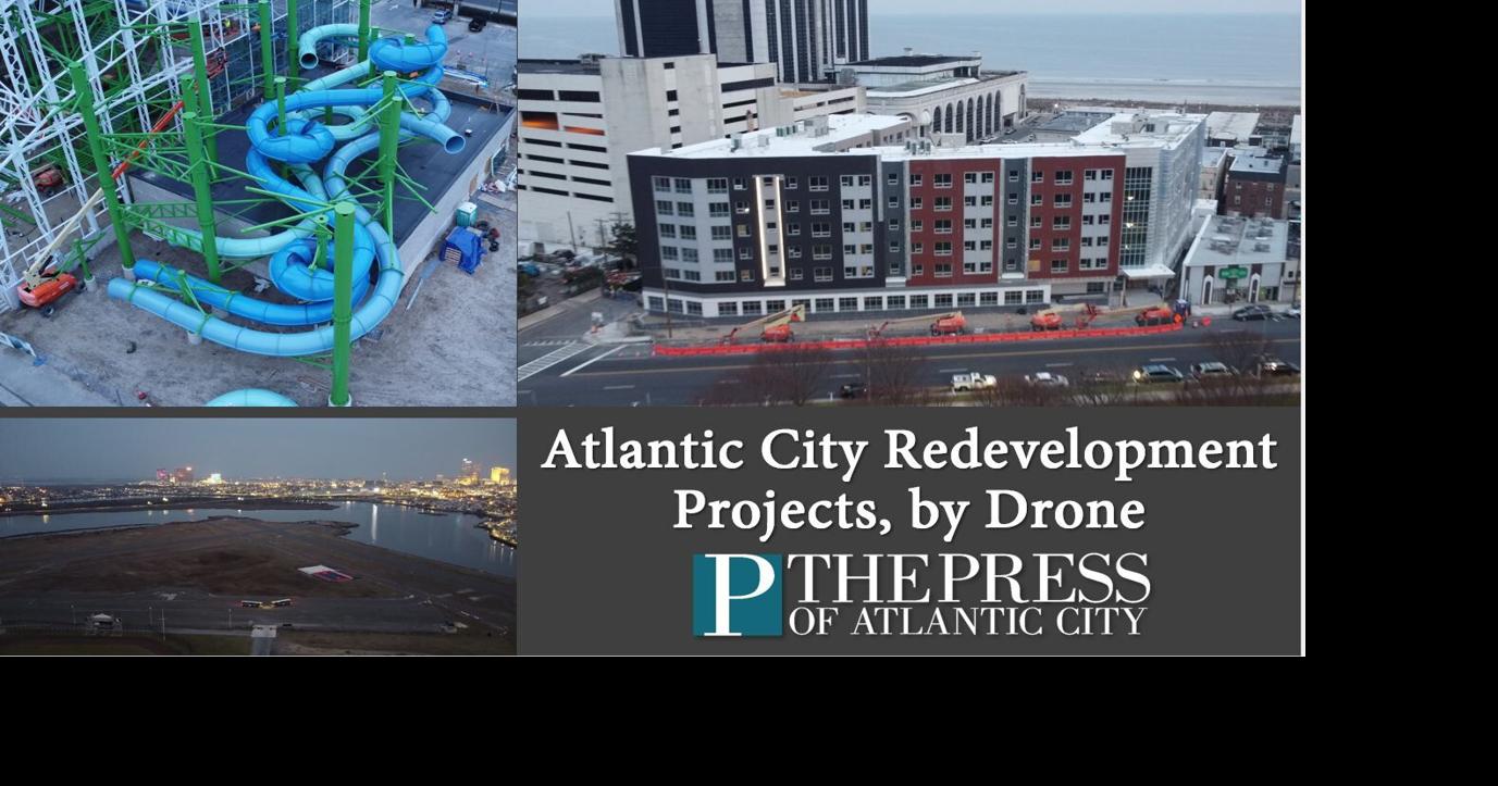 We captured 3 of Atlantic City's redevelopment projects with our drone
