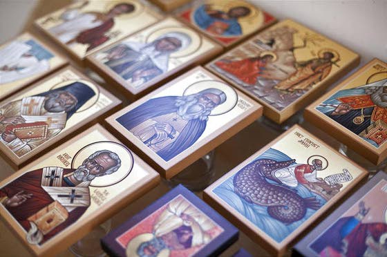 Orthodox Christian iconographer is a part of an ancient tradition