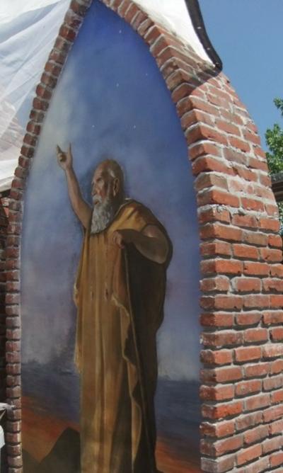 First church fresco panel completed | News | presspubs.com