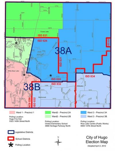 New Hugo ward lines established | News | presspubs.com
