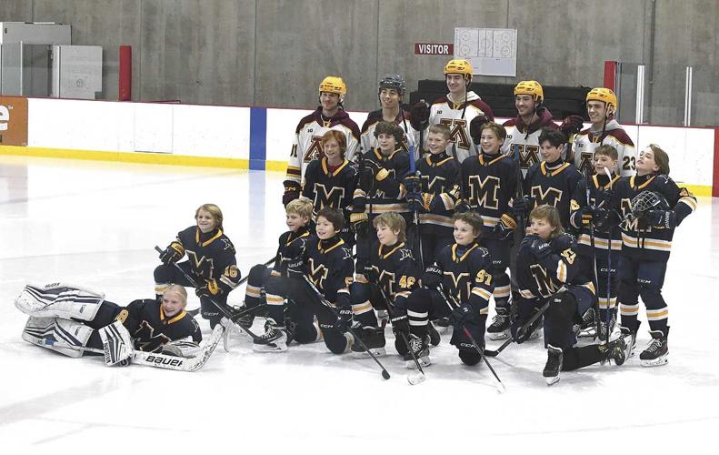 Gopher Hockey Players Visit | White Bear | presspubs.com