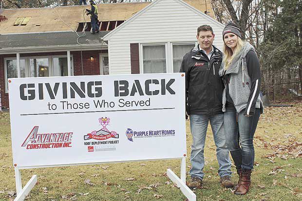 New roof helps veteran’s family weather cancer | News | presspubs.com