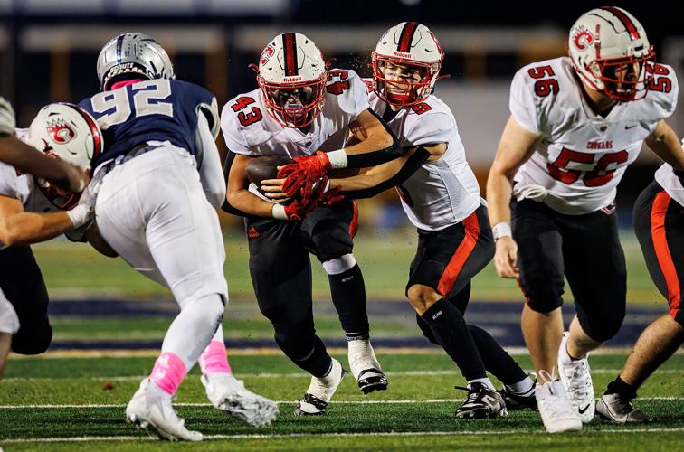 Football: Metro North leader Centennial downs Champlin Park 35-7 ...