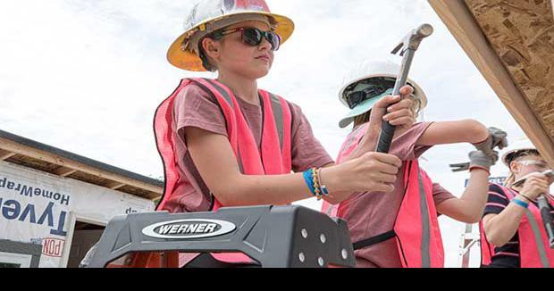 Nailing it: Summer camp inspires girls to pursue construction careers ...