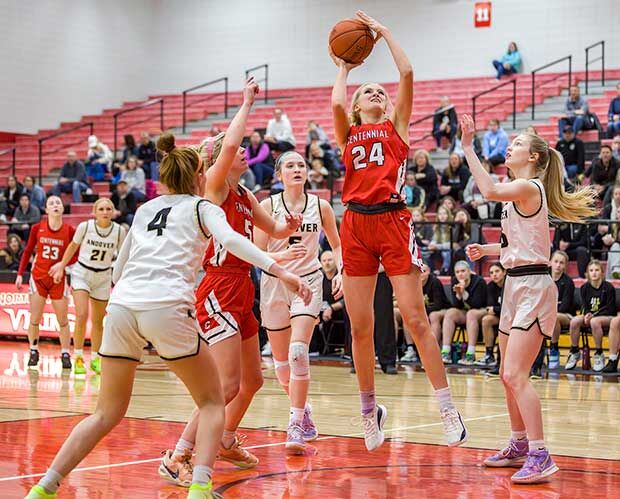 Girls basketball: Cougars return to state with 67-36 win over Andover ...