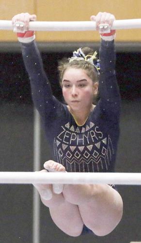 Gymnastics: Zephyrs’ Bush 5th at state on bars | Local | presspubs.com