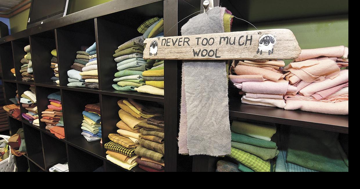 Magnolias Wool Shop features hand-dyed wool and atmosphere of fun ...