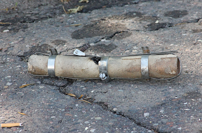 Homemade explosive found near Robinson Park | News | presspubs.com