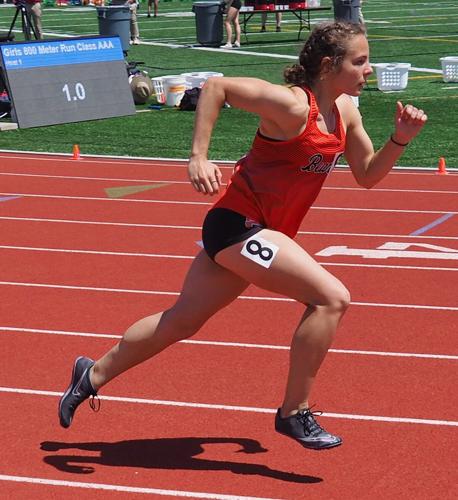Track: Mattson, Perron, Olusi lead Bears at state; teams nab 7 medals ...