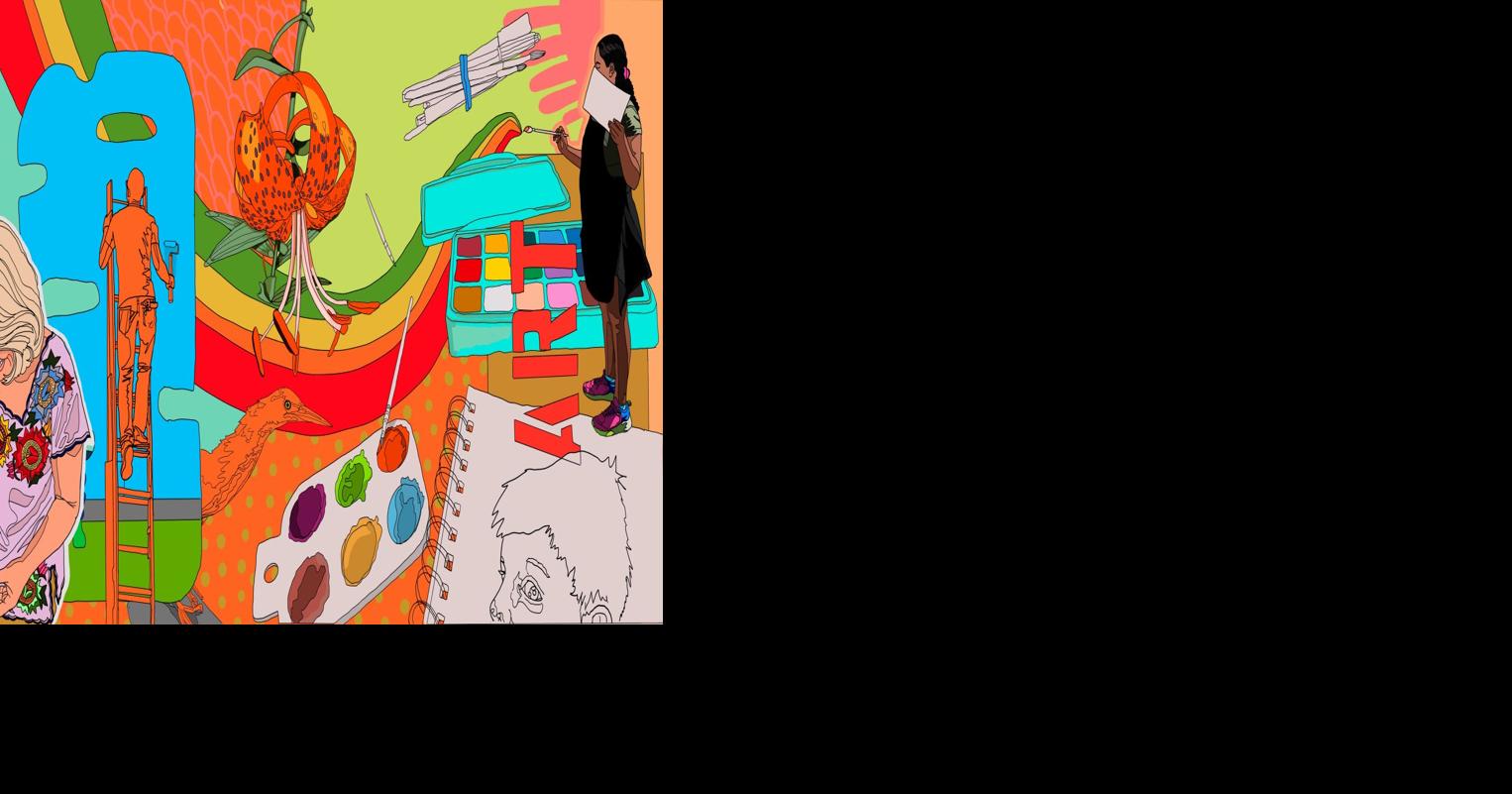 Jessica Turtle Creates a Community Mural at WBCA | Arts | presspubs.com
