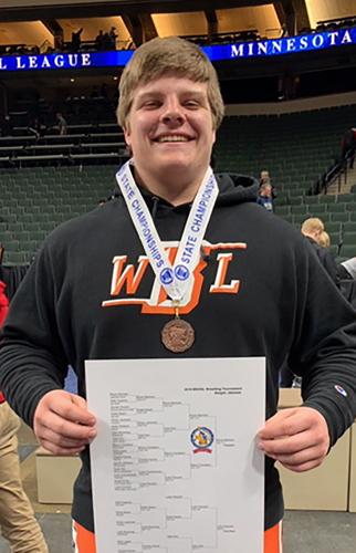 Wrestling: White Bear heavyweight Parczyk places 3rd at state | Local ...