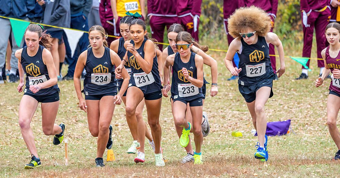 Girls x-country: Mustangs dominate Section 5AAA with Ousdigian, Taylor ...