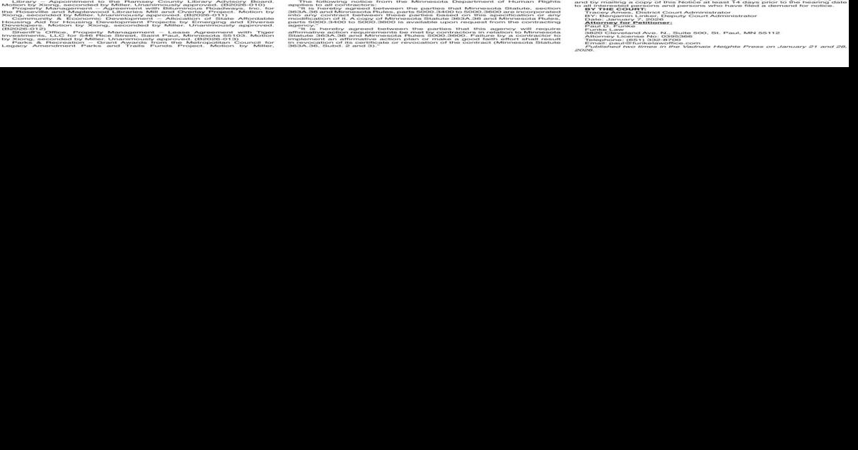 Legals VH 1-28-26_2 pgs | Legal Notices | presspubs.com