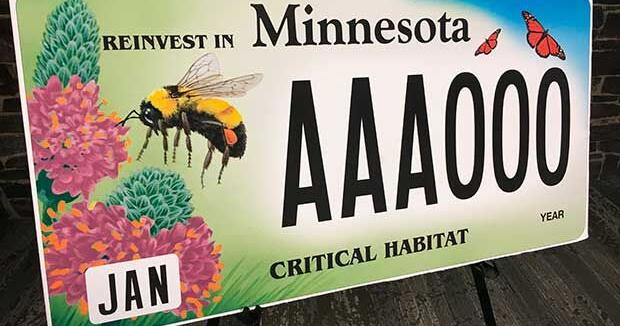 DNR unveils new pollinator license plate to help preserve critical ...