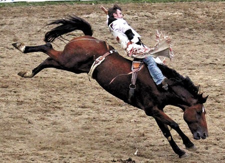 Heels over head for Pine City Rodeo | News | presspubs.com