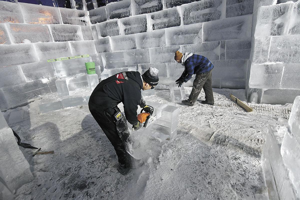 Get lost in Stillwater’s massive ice maze | News | presspubs.com