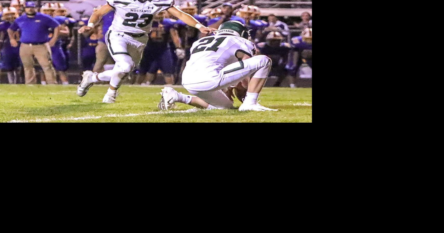 Football: Mustangs nip STMA 21-20 on final play in opener | Local ...