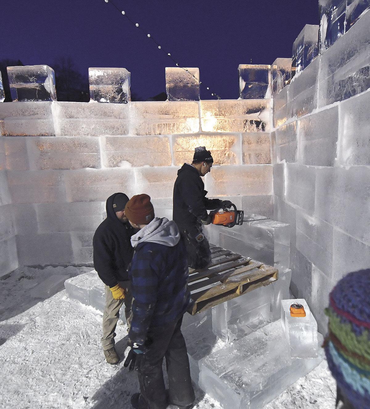 Get lost in Stillwater’s massive ice maze | News | presspubs.com