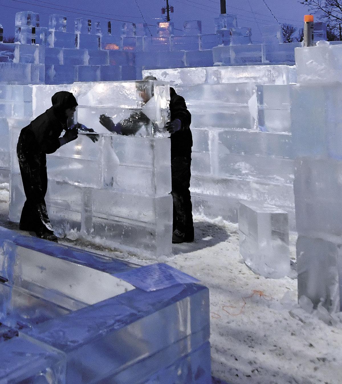 Get lost in Stillwater’s massive ice maze | News | presspubs.com