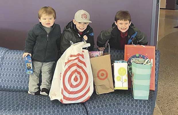 Mother and sons collect items for children | News | presspubs.com