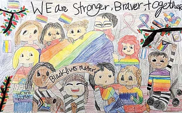 One community, many colors: Students honored at annual poster contest ...