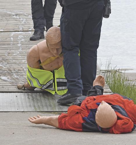 Practicing crucial water rescue coordination | White Bear | presspubs.com