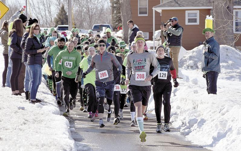 Shake your Shamrock runners display a touch of early spring green ...