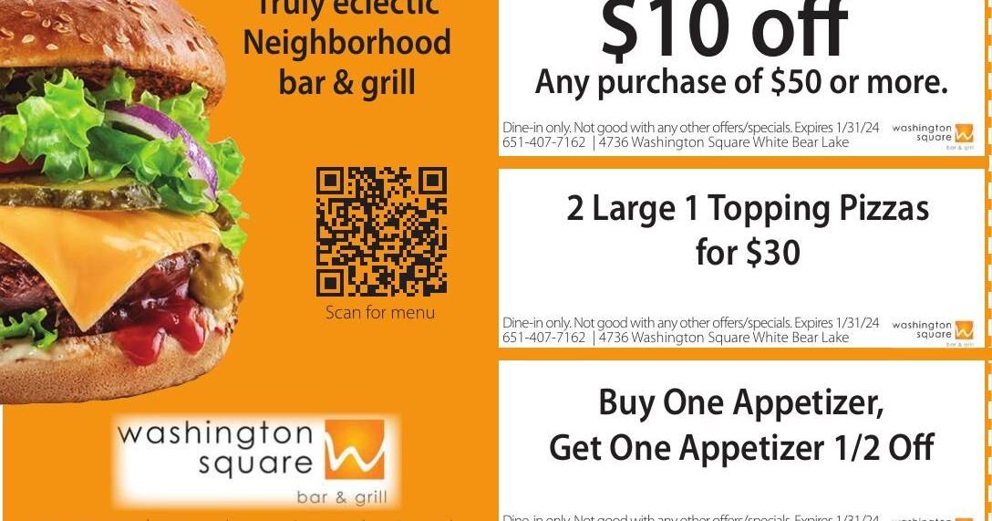 Washington Square | Coupons | presspubs.com