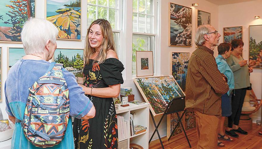 Artists turn Marine on St. Croix café into working art studios | News ...