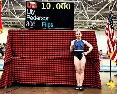 Local gymnast Pederson scores Minnesota's first perfect 10 | Local ...