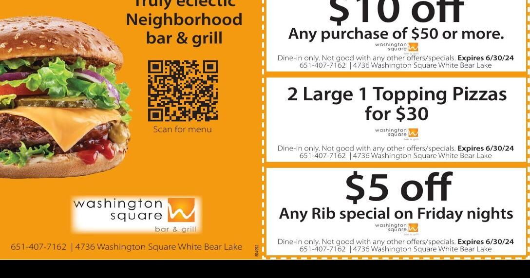 Washington Square | Coupons | presspubs.com