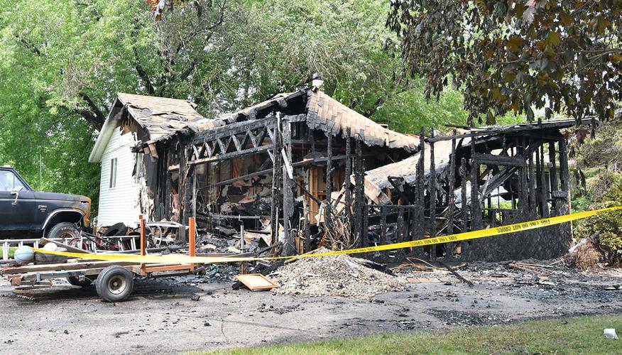 UPDATED: Firefighters battle house fire in Hugo | News | presspubs.com