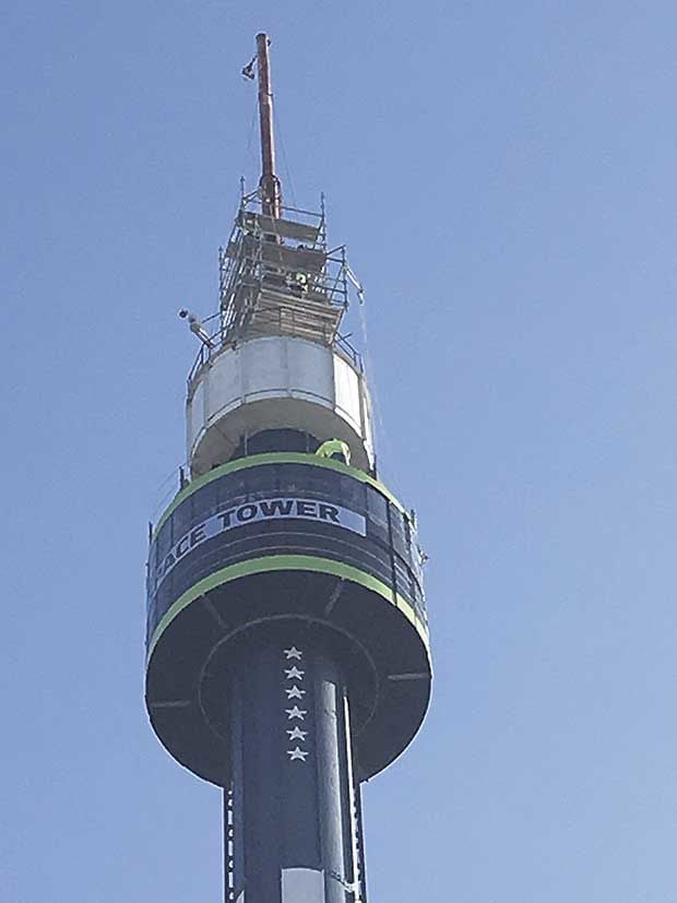 State Fair’s Space Needle has a fresh coat of paint after 40 years ...