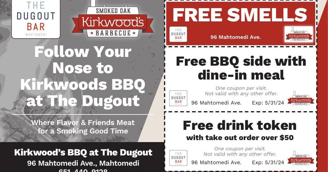 The Dugout Bar | Coupons | presspubs.com
