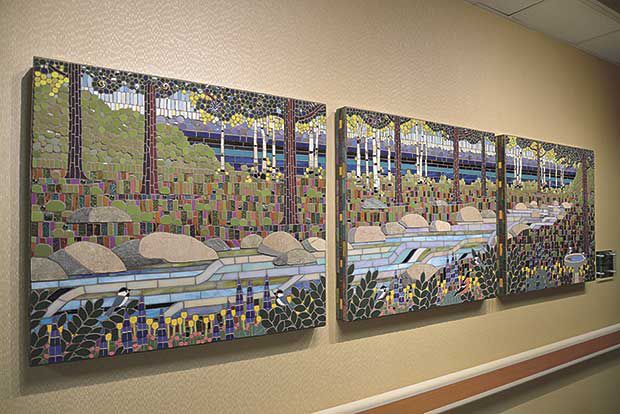 Mosaic unveiled in honor of former surgeon | News | presspubs.com