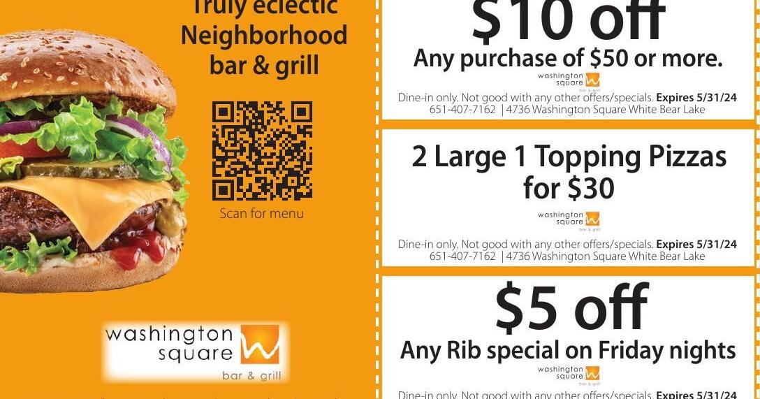 Washington Square | Coupons | presspubs.com