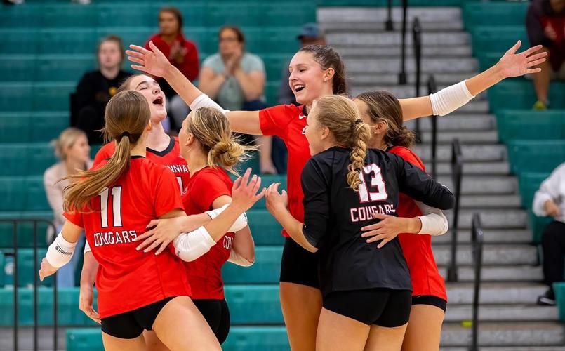 Volleyball: Cougars top Mounds View 3-0 | Local | presspubs.com