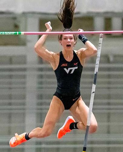 Fixsen, now with Virginia Tech, places 3rd in NCAA indoor pole vault ...