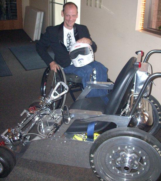 Disabled vet seeks speed record in rocket-propelled wheelchair | News ...