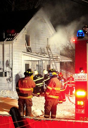 Fire seriously damages Ellenburg Depot duplex | News | pressrepublican.com