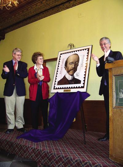 Trudeau stamp unveiled | Local News | pressrepublican.com