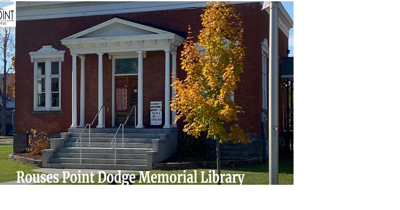 Rouses Point library gains grant from John Henry Eldred Jr. Foundation ...