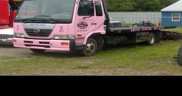 Pink tow truck to lead cancer walk | Local News | pressrepublican.com