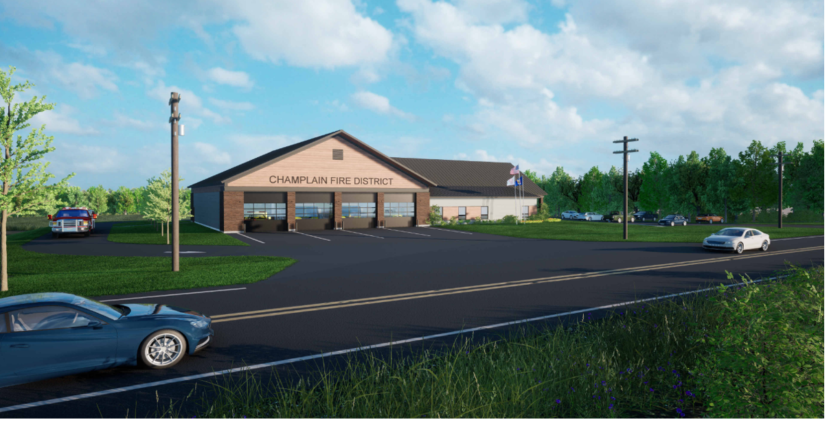 New Champlain Fire District station approved | News | pressrepublican.com